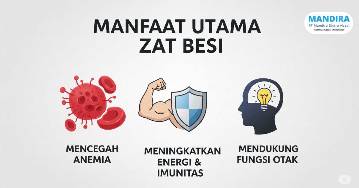 Manfaat Zat Besi: Kunci untuk Energi dan Kesehatan Tubuh | Mandira ...